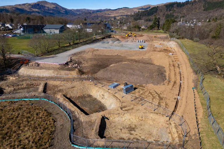 Work begins on Callander's new state-of-the-art primary school as ...