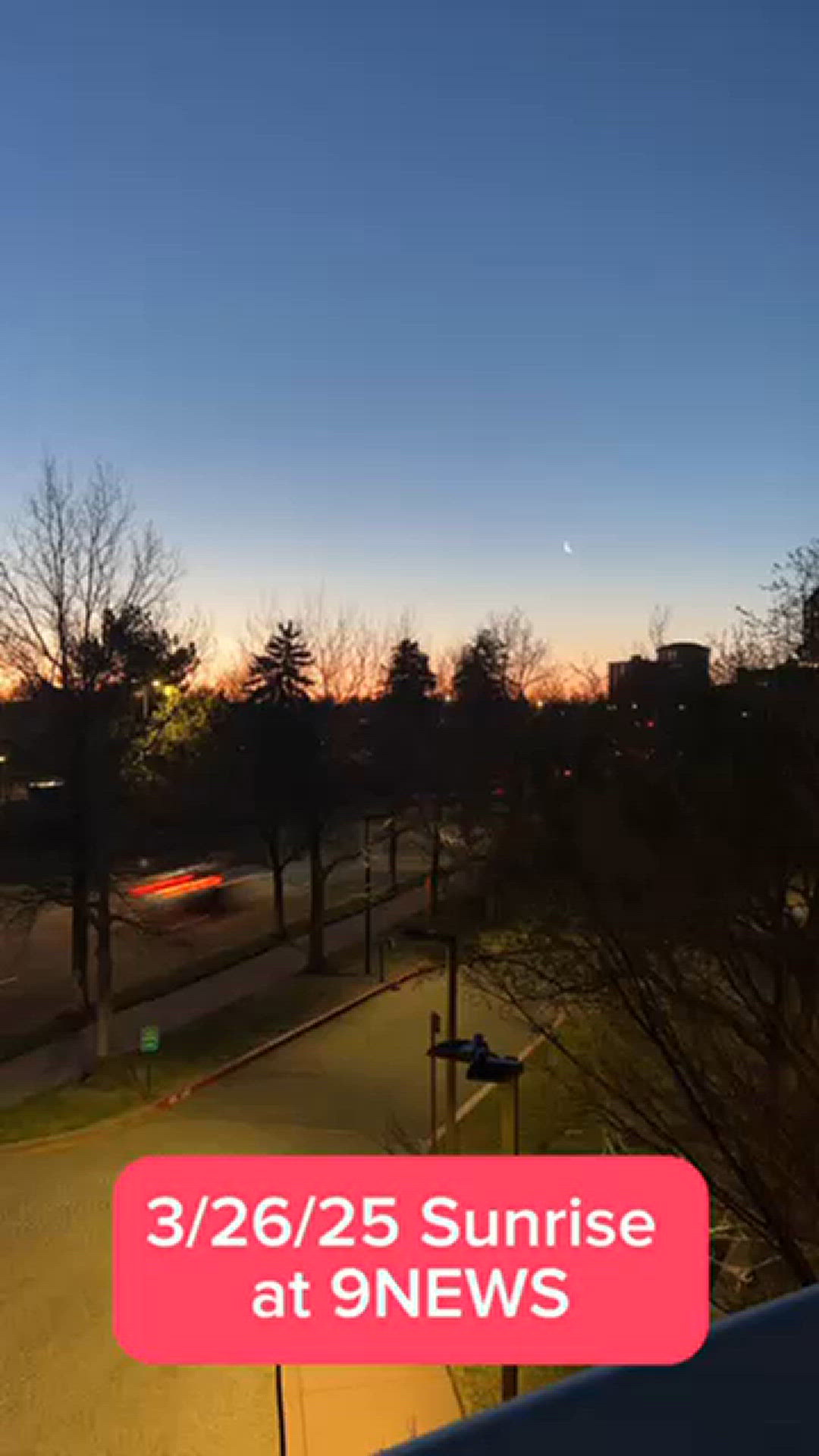 Sunrise at 9NEWS Studios