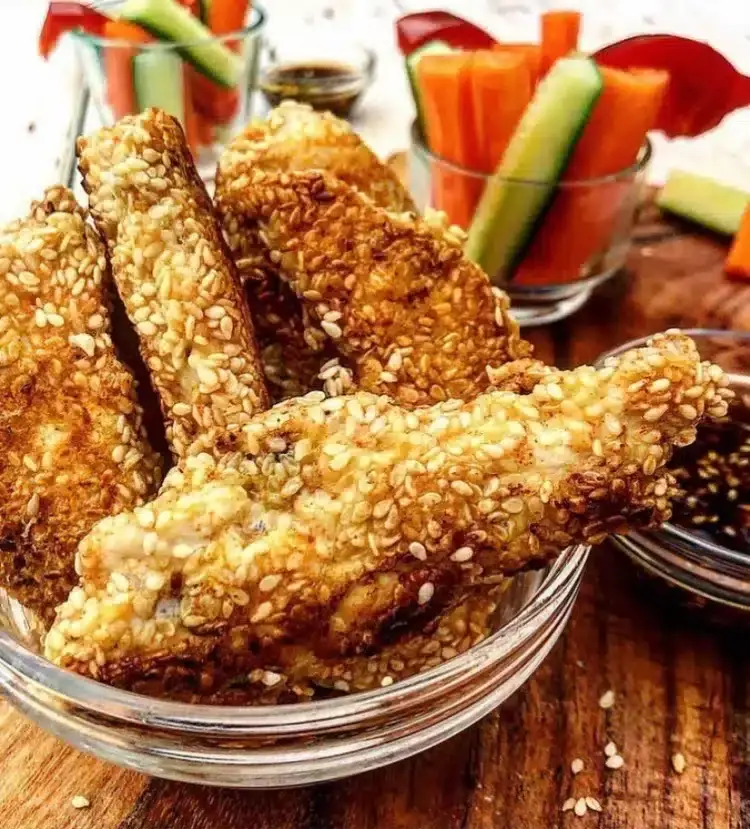 These Crispy Sesame Chicken Nuggets Are Ready in Just 30 Minutes
