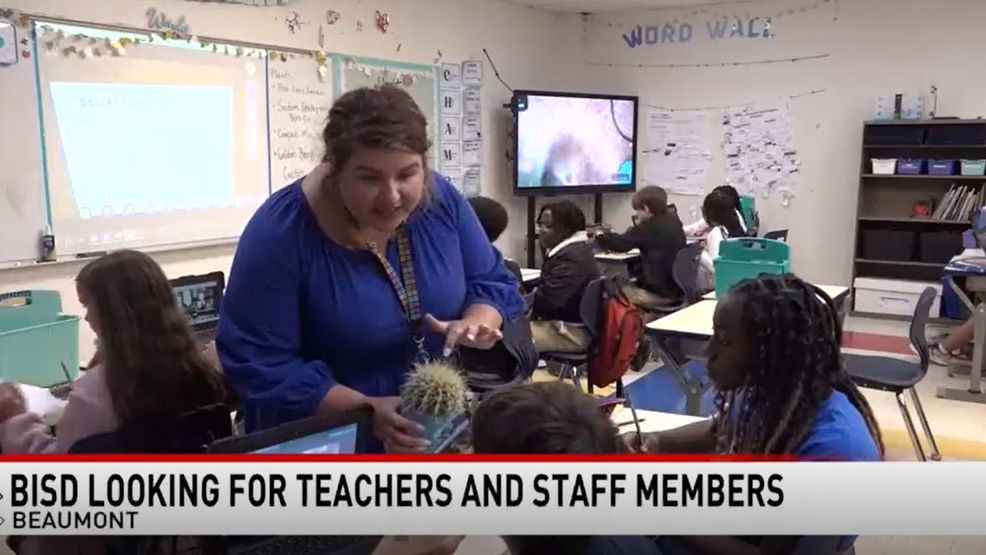 Beaumont ISD sees significant improvement in teacher recruitment