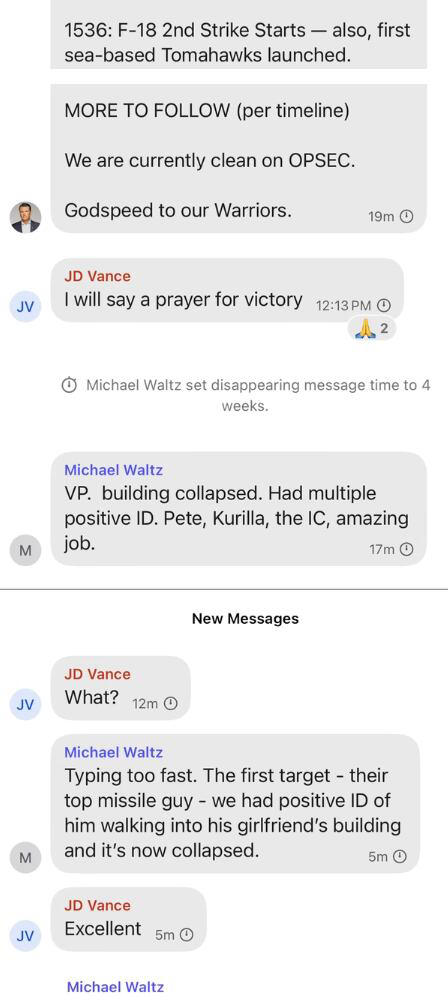 The Atlantic releases entire text chain showing Hegseth’s detailed ...