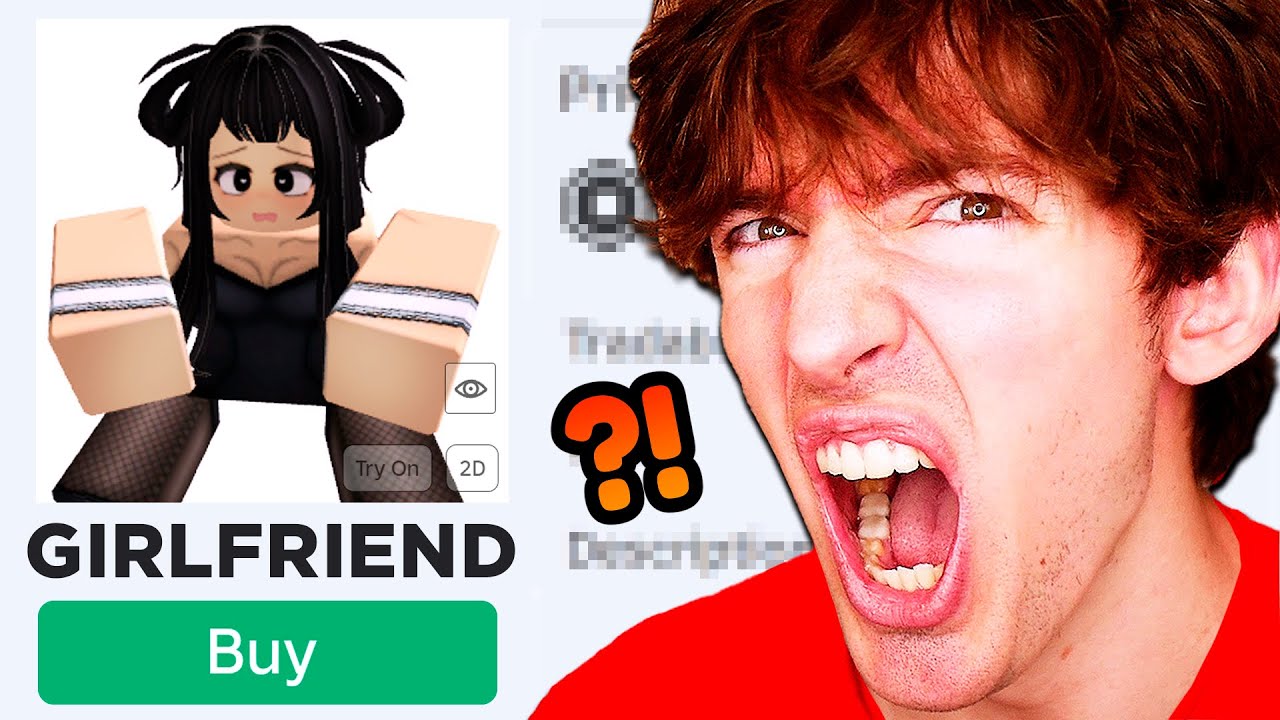 You can buy a Roblox girlfriend now...