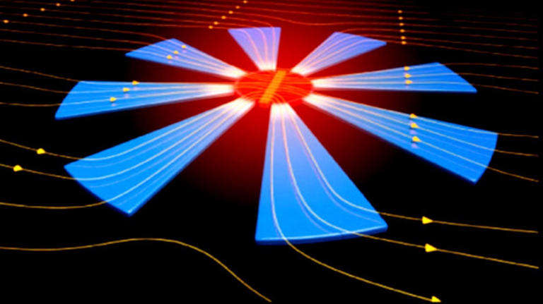 Tiny Flower-Shaped Structures Amplify Magnetic Fields for Advanced Sensing