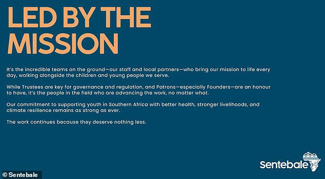 Prince Harry's charity Sentebale issues loaded statement after he quit