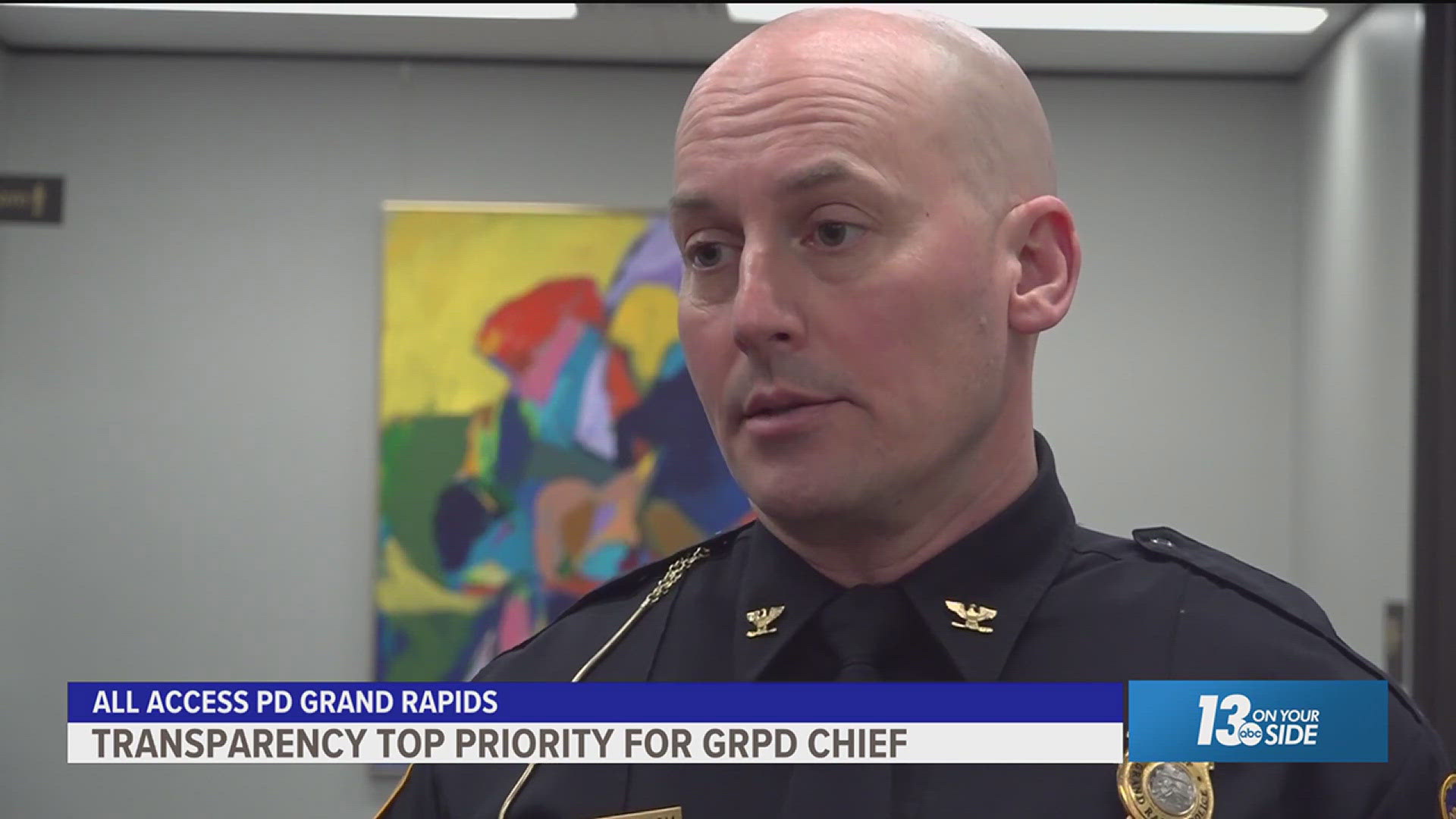GRPD Chief explains why he gave camera crew full access for docuseries