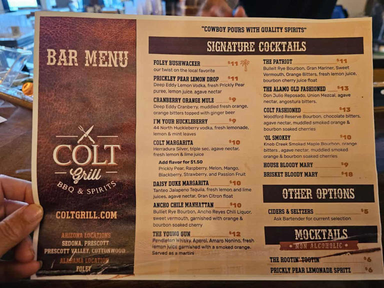 Colt Grill BBQ & Spirits - Foley