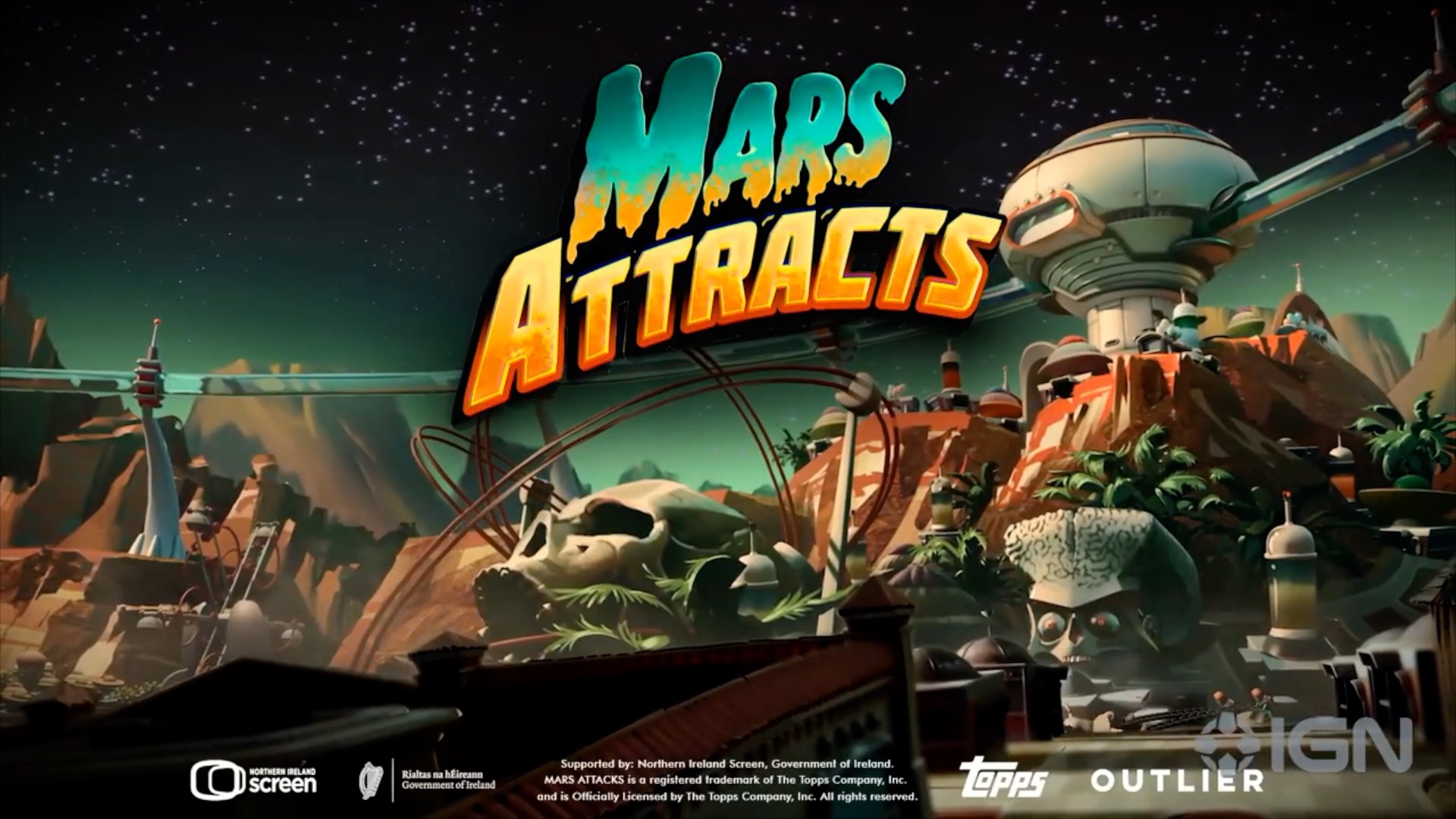 Mars Attracts Demo Announcement Trailer