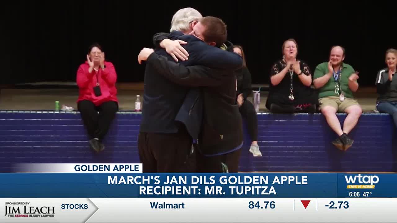 March 2025 Golden Apple Recipient: Mr. Tupitza