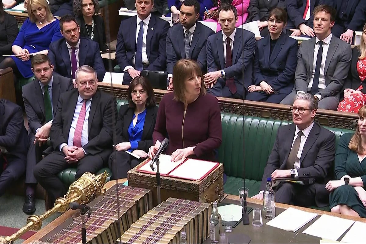 Economic growth forecast halved as Reeves blames global instability