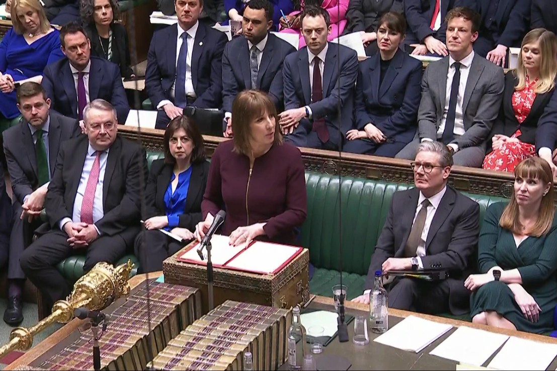 Rachel Reeves criticises deputy for ‘clumsy’ pocket money comments