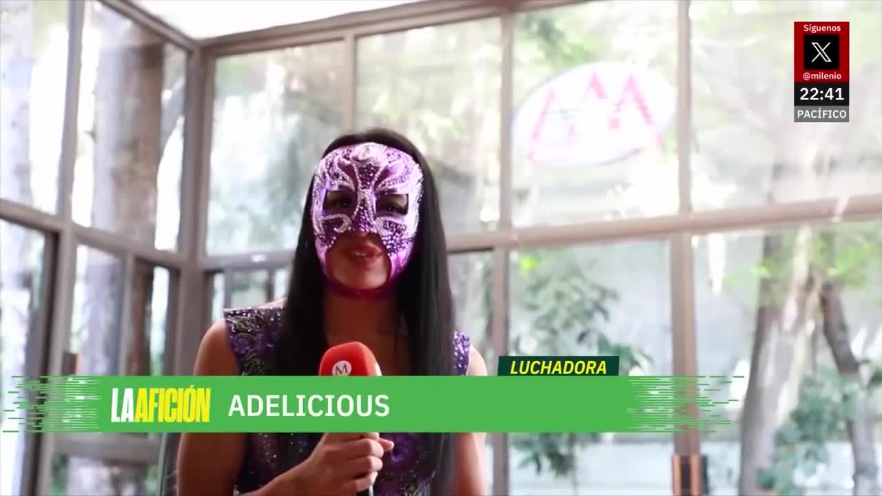Adelicious' luchadora femenil de La AAA | La otra visión del deporte