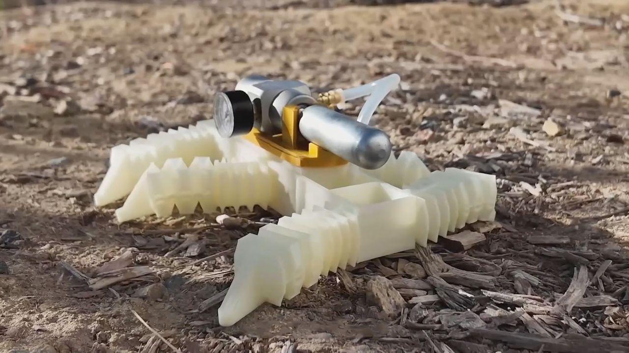 Scientists create next-gen 3D-printed robots that run without electronics