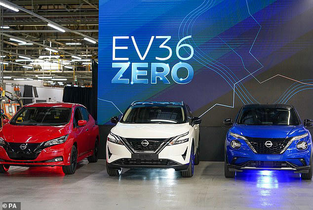 Nissan unveils THREE new electric car models as it faces a fight for ...