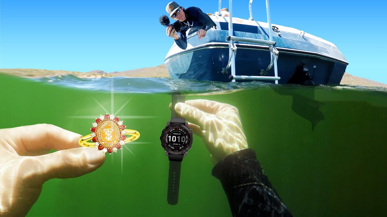 Underwater treasure hunt for a $2,000 ring and $800 watch