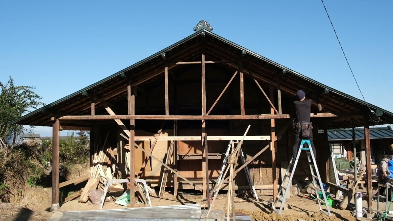 Rebuilding a Traditional Japanese Timber Frame