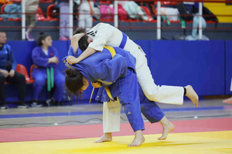 Judo Şampiyonası heyecanı Denizli’de yaşandı