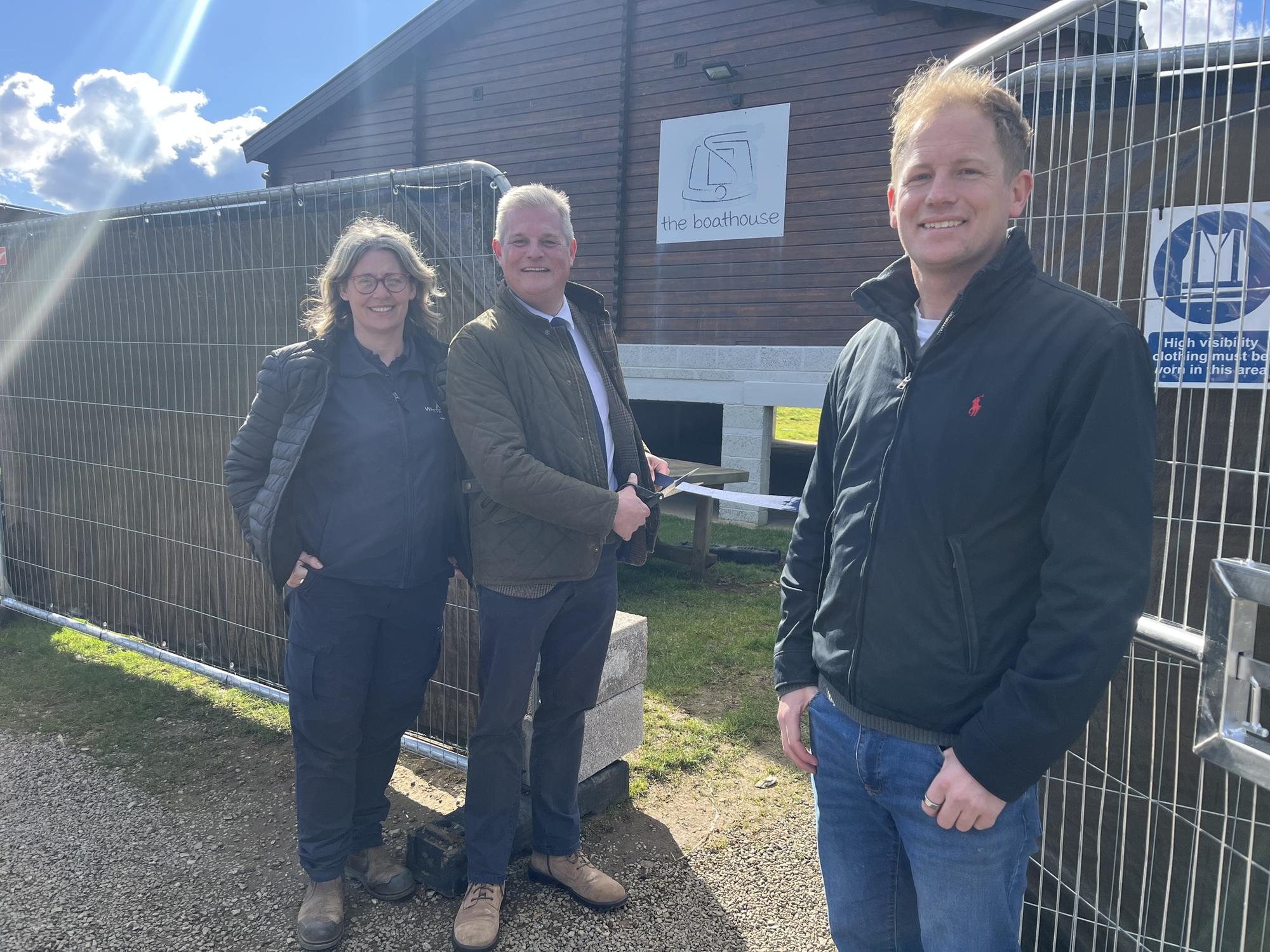 Northamptonshire marina marks start of extension with new 'boaters ...