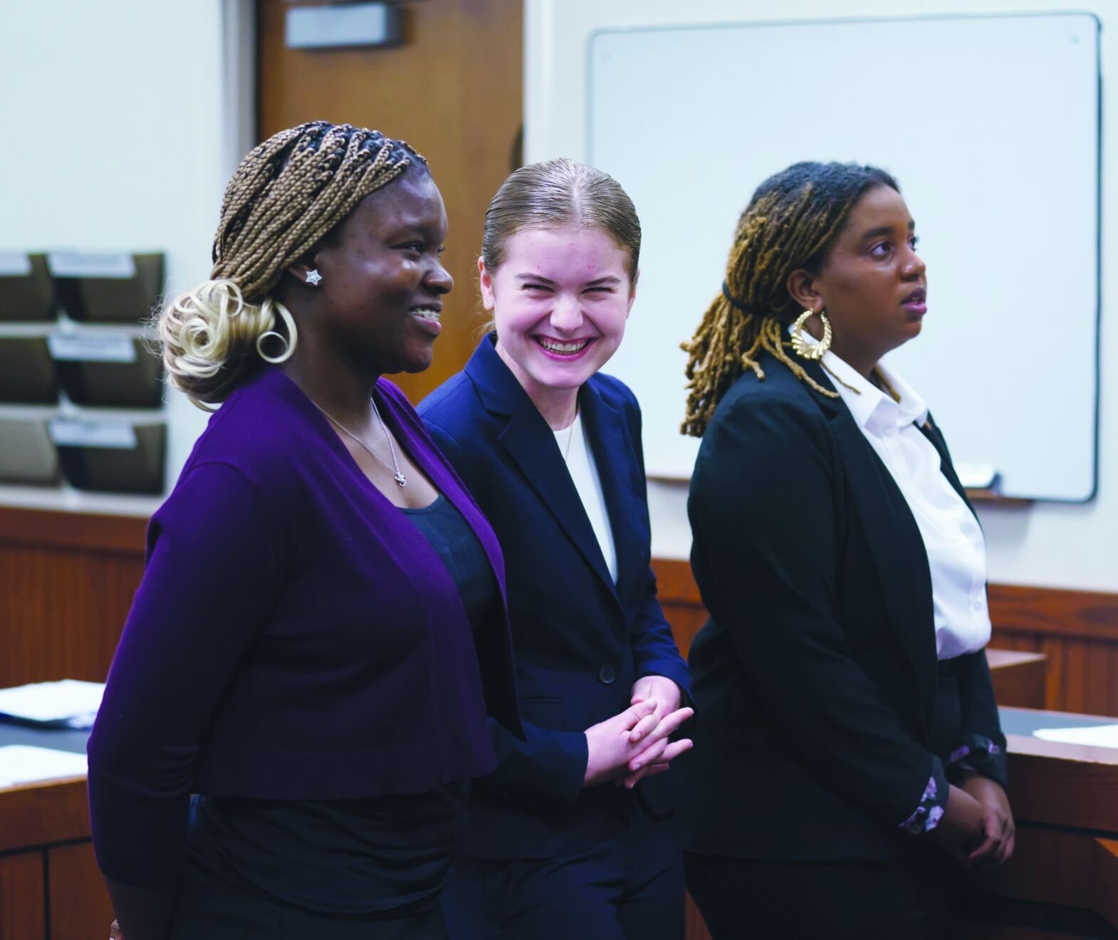 Trying their trial hands: Prince William students get a taste of the ...