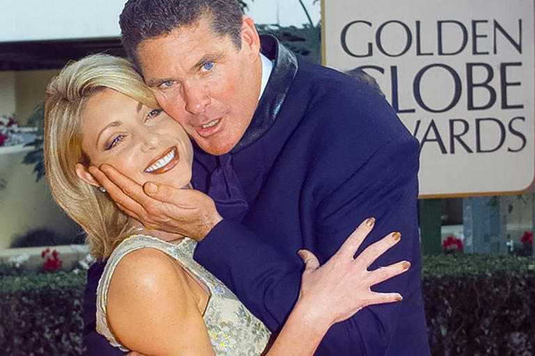 David Hasselhoff fans speculate why the Baywatch star skipped his ex ...