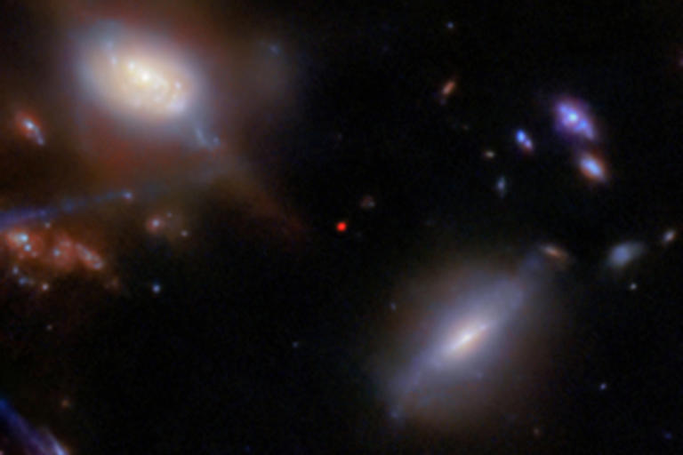NASA Early Galaxy Discovery Shines Light on 'Cosmic Dark Ages'