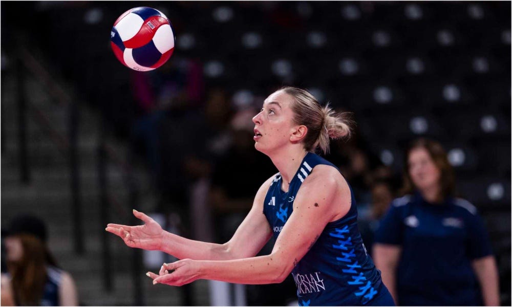 8 intriguing questions about volleyball, with LOVB pros Asjia O'Neal ...