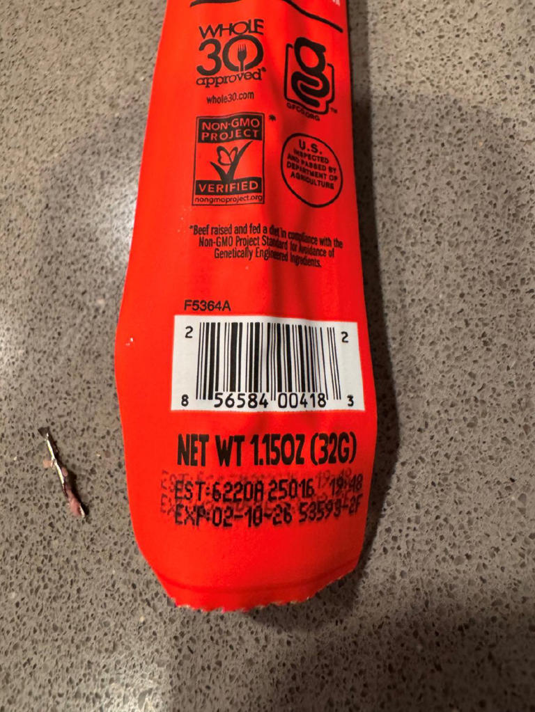 Beef stick snack sold at California Costco stores recalled over metal ...