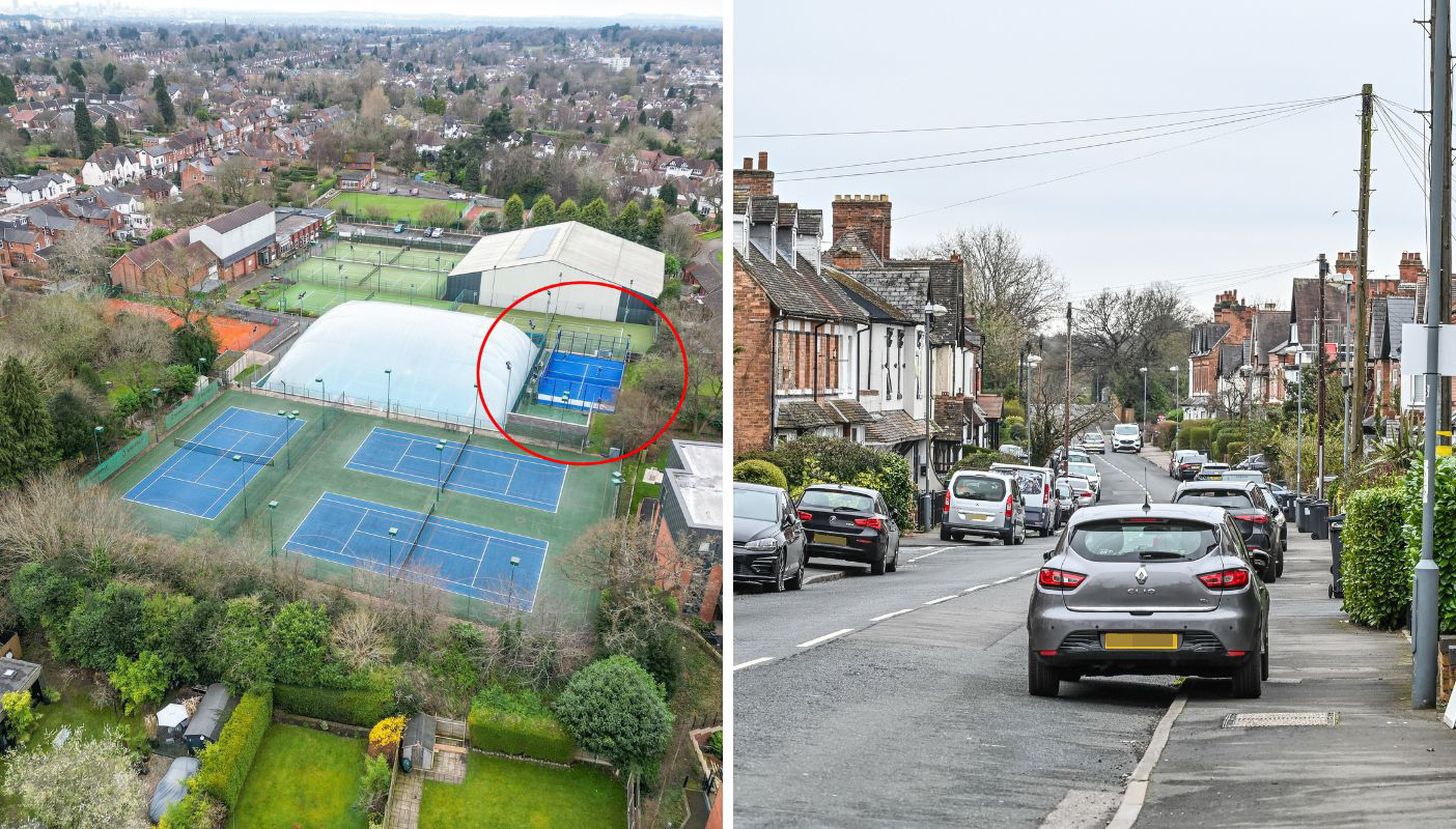 Royal town residents oppose padel courts over swearing and 'gunshot ...