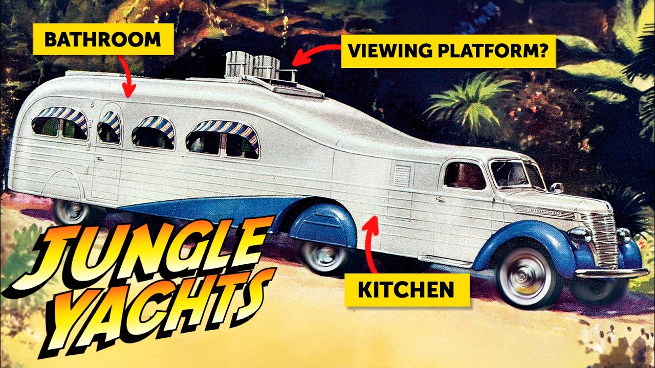 Jungle Yacht: The Mad 1930s Adventure Bus with Kitchens, Bedrooms, and ...