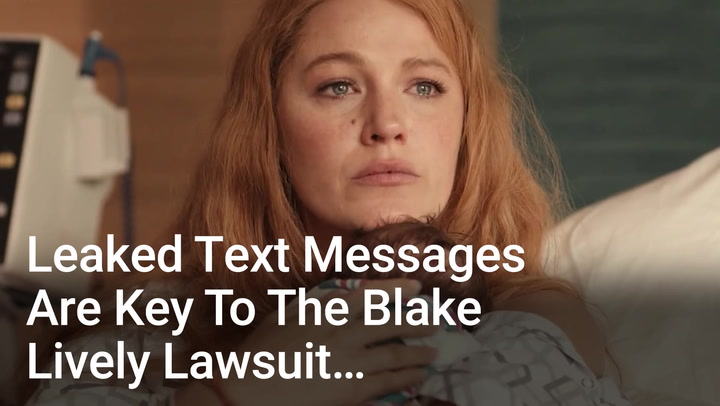 Leaked Text Messages Are Key To The Blake Lively Lawsuit
