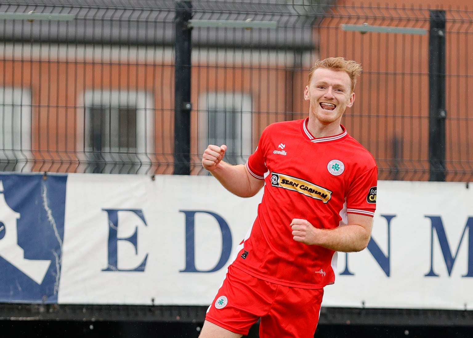 Cliftonville and Derrylaughan’s Shea Gordon talks GAA, pink boots ...