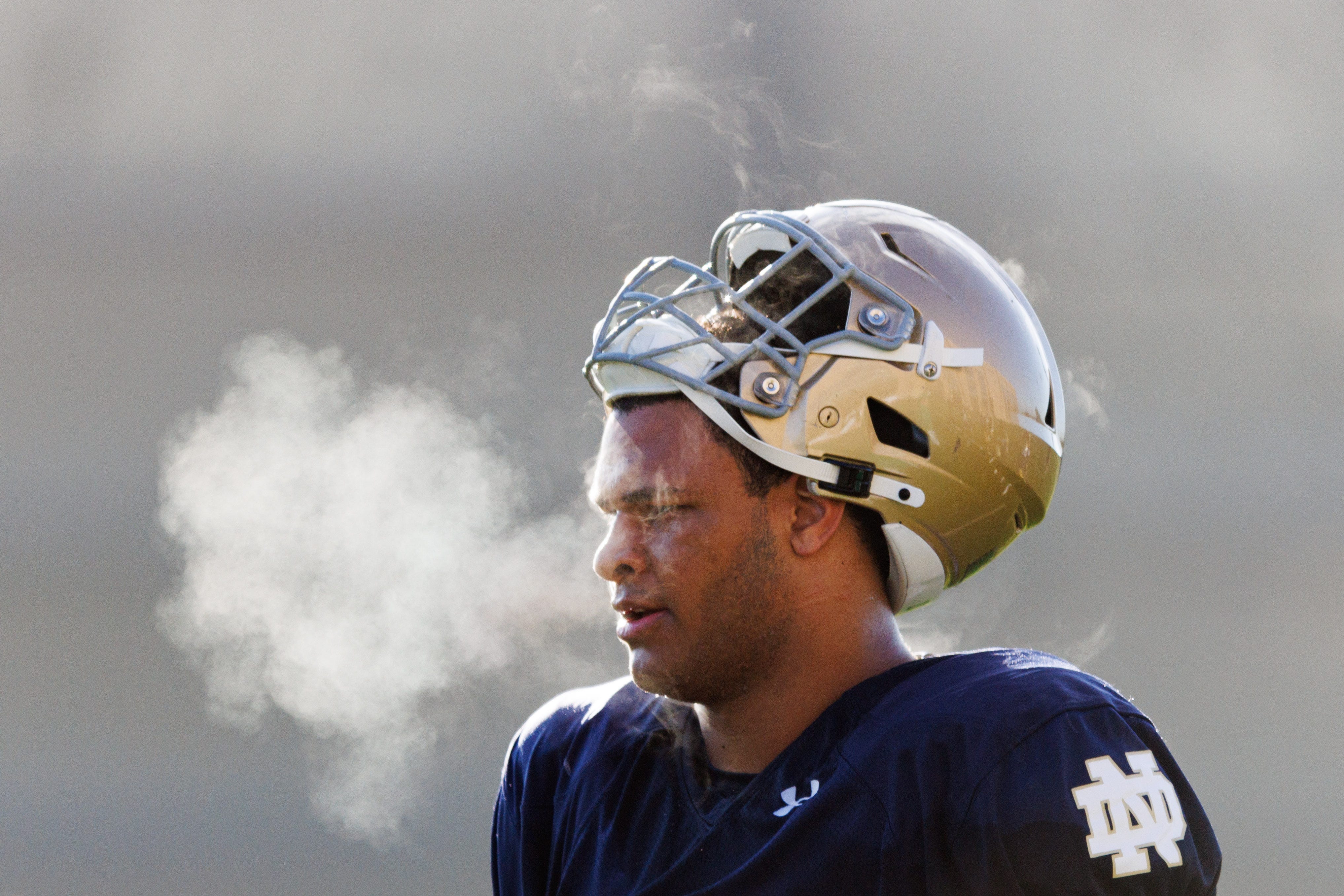 Why Notre Dame coaches are comparing Charles Jagusah to top-5 NFL Draft ...