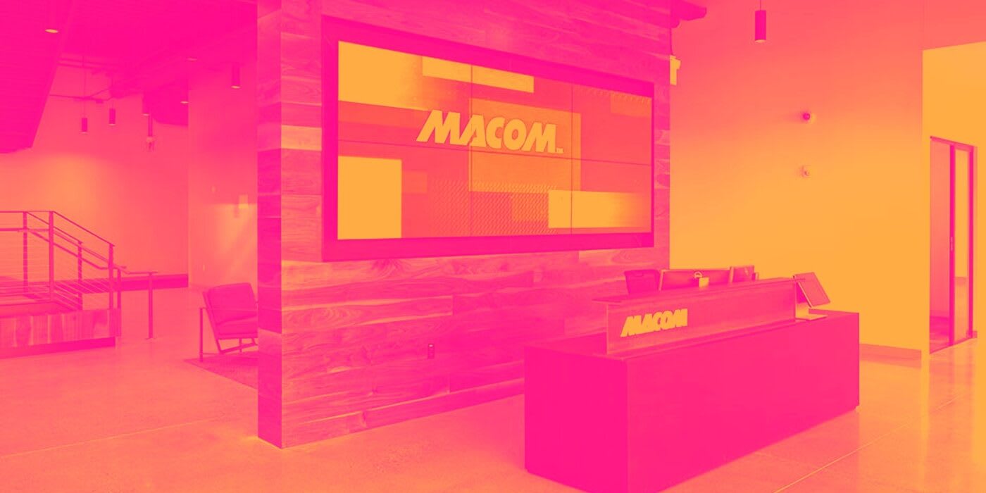 MACOM (MTSI) Stock Trades Down, Here Is Why