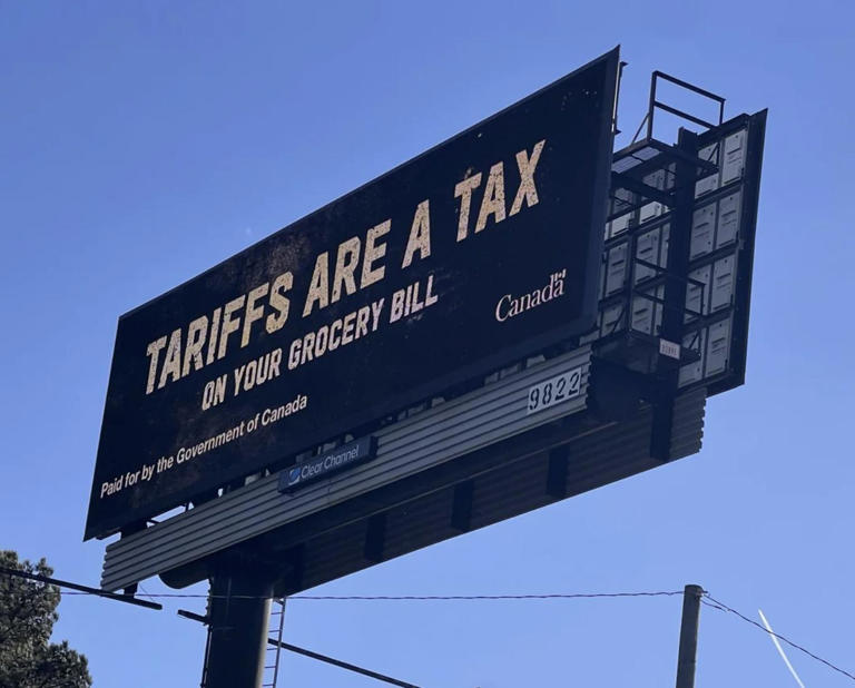 Canada Targets Red States With Anti-Tariff Billboards That Only Cause ...