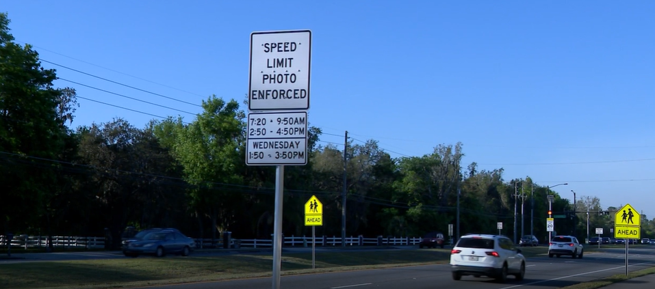 Osceola County enforces $100 fine for speeding in school zones