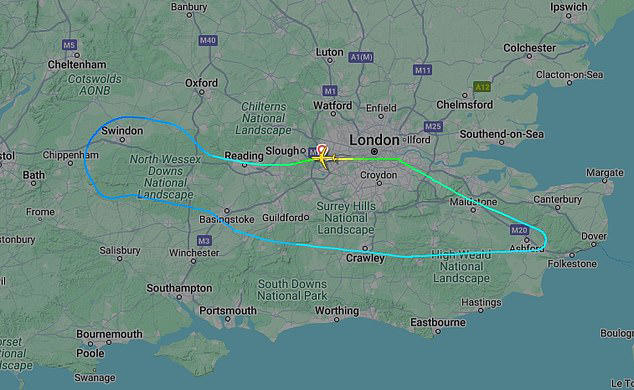 Flight returns to Heathrow after suffering engine failure mid-air