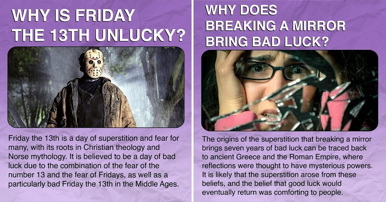 15 Superstitions and Beliefs and the Origins Behind Them