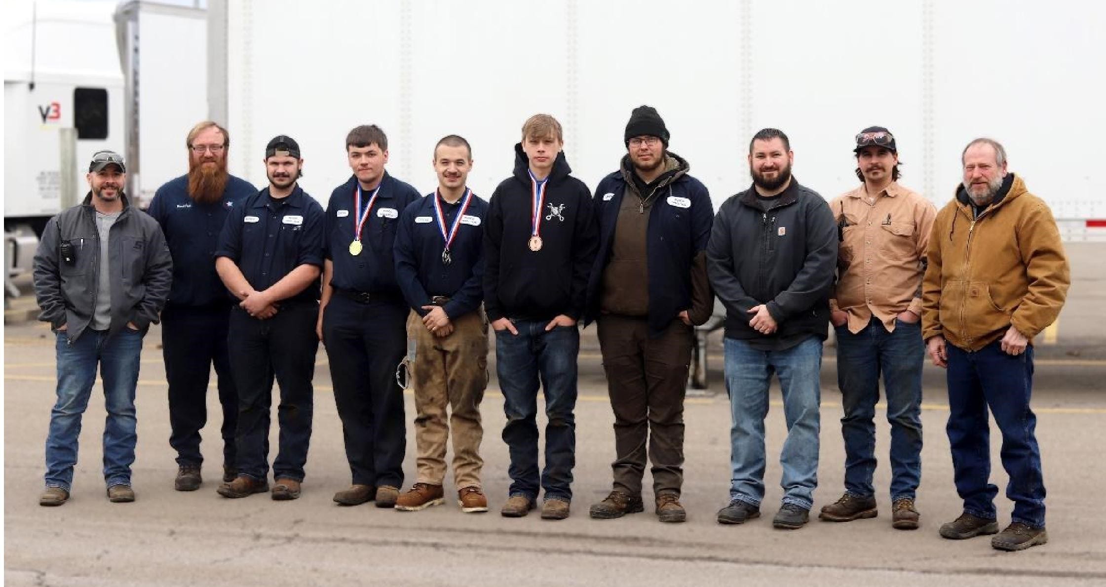 Diesel tech students shine at Jarrett Fleet Services competition