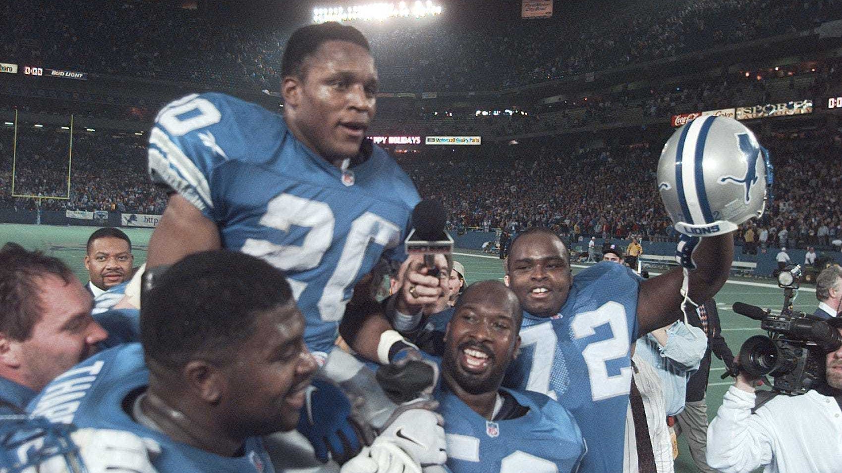 HOF RB Barry Sanders responds to being named the greatest running back ...