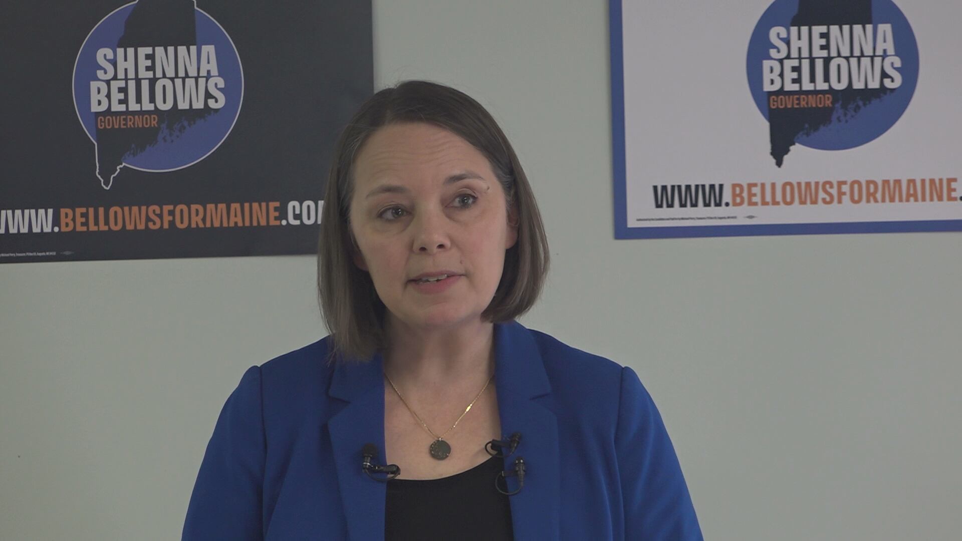 Sec. of State Shenna Bellows announces run for Governor in hometown