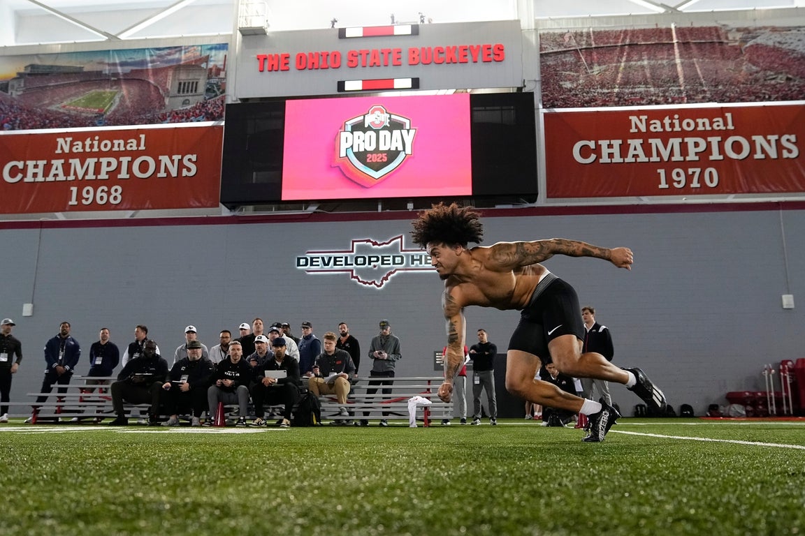 Inside the Action: Ohio State Buckeyes Pro Day, in photos