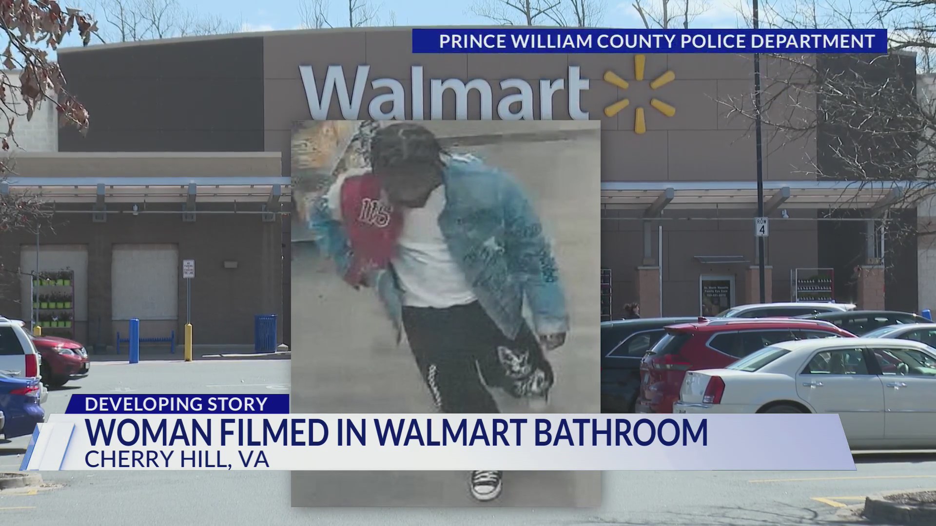 Woman filmed in Walmart bathroom in Cherry Hill