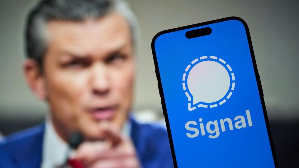 Signal Chat Leak: Trump Baselessly Suggests App ‘Defective’ (Live Updates)