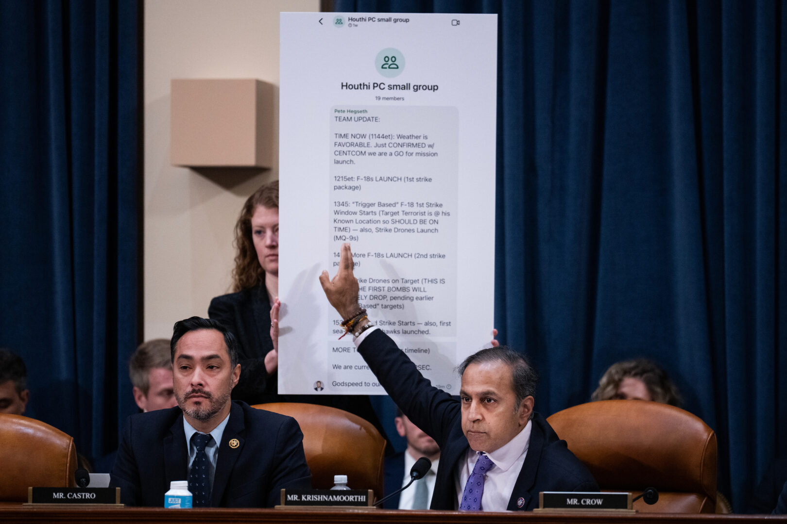 Bipartisan chorus seeks probes after Signal group chat incident