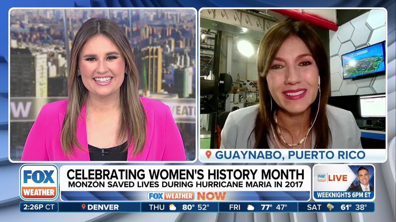 Puerto Rico's first female meteorologist inspired by love of science