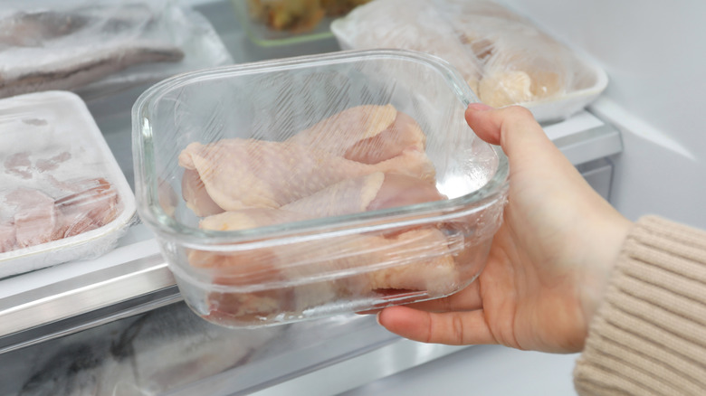 Here's How Long Frozen Chicken Should Last Once Thawed