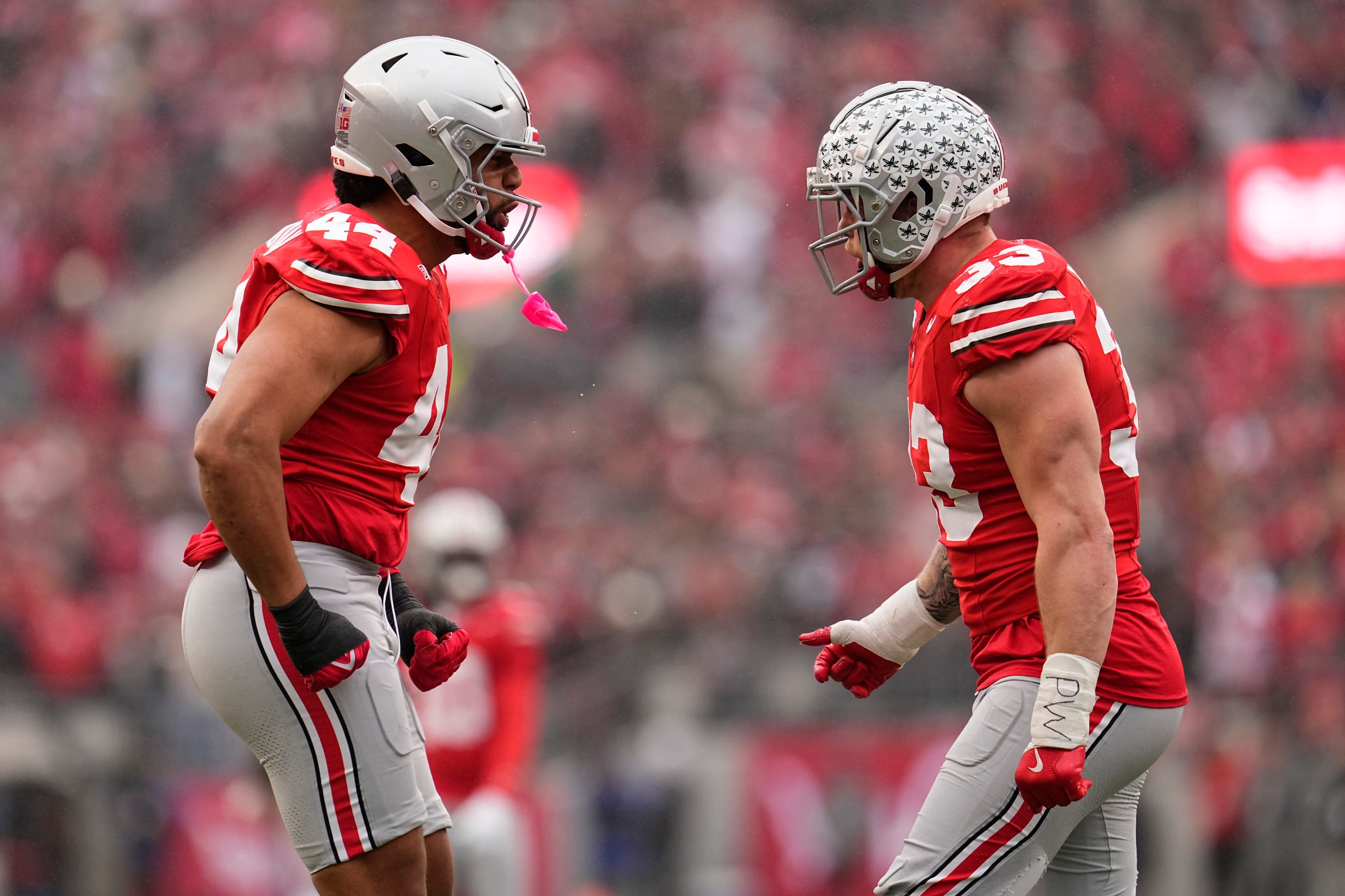 Indianapolis Colts with representatives at Ohio State's Pro Day