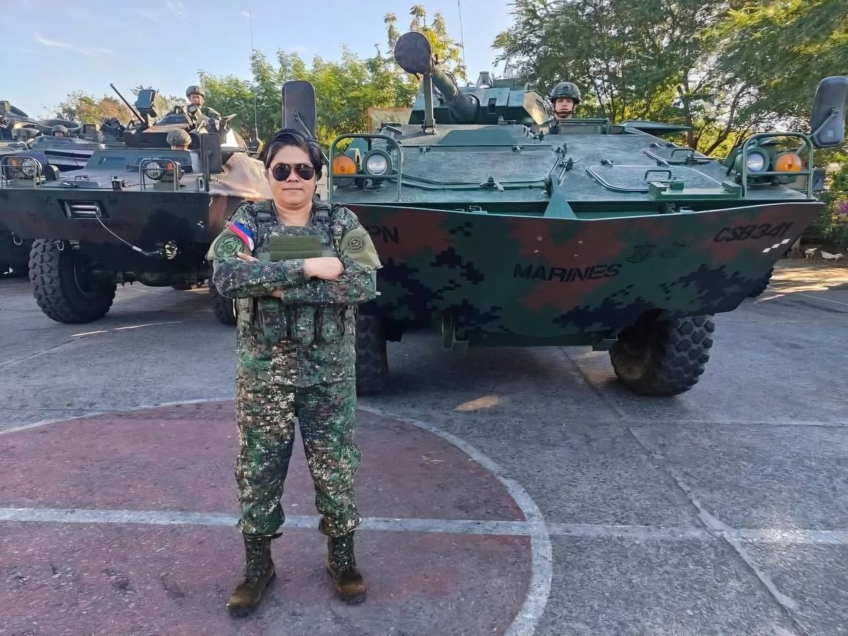 LT. COL. MA. ROWENA MUYUELA: Marines’ first woman commander