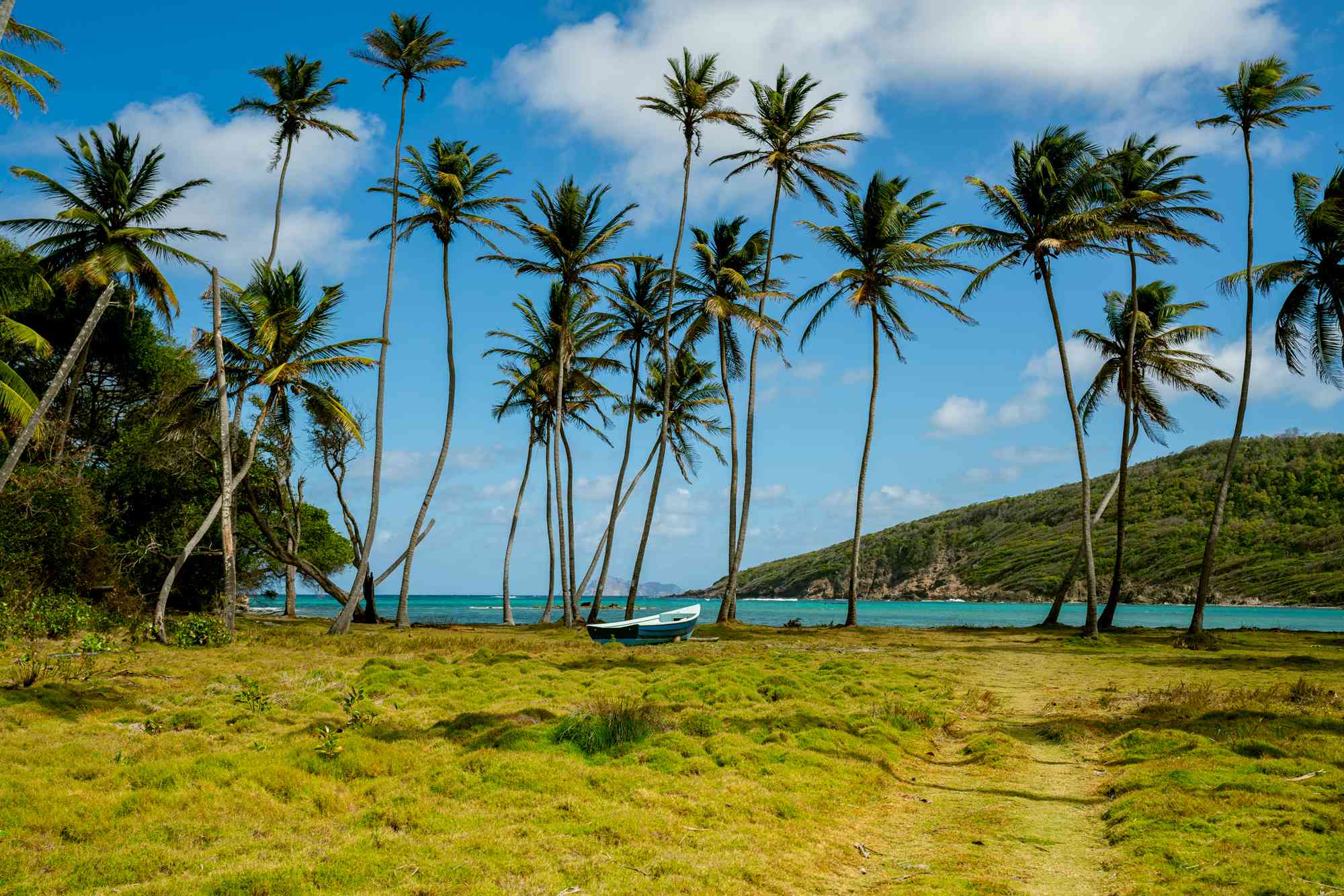 This Tiny Caribbean Island Has Pristine Beaches and a Floating Bar—and ...