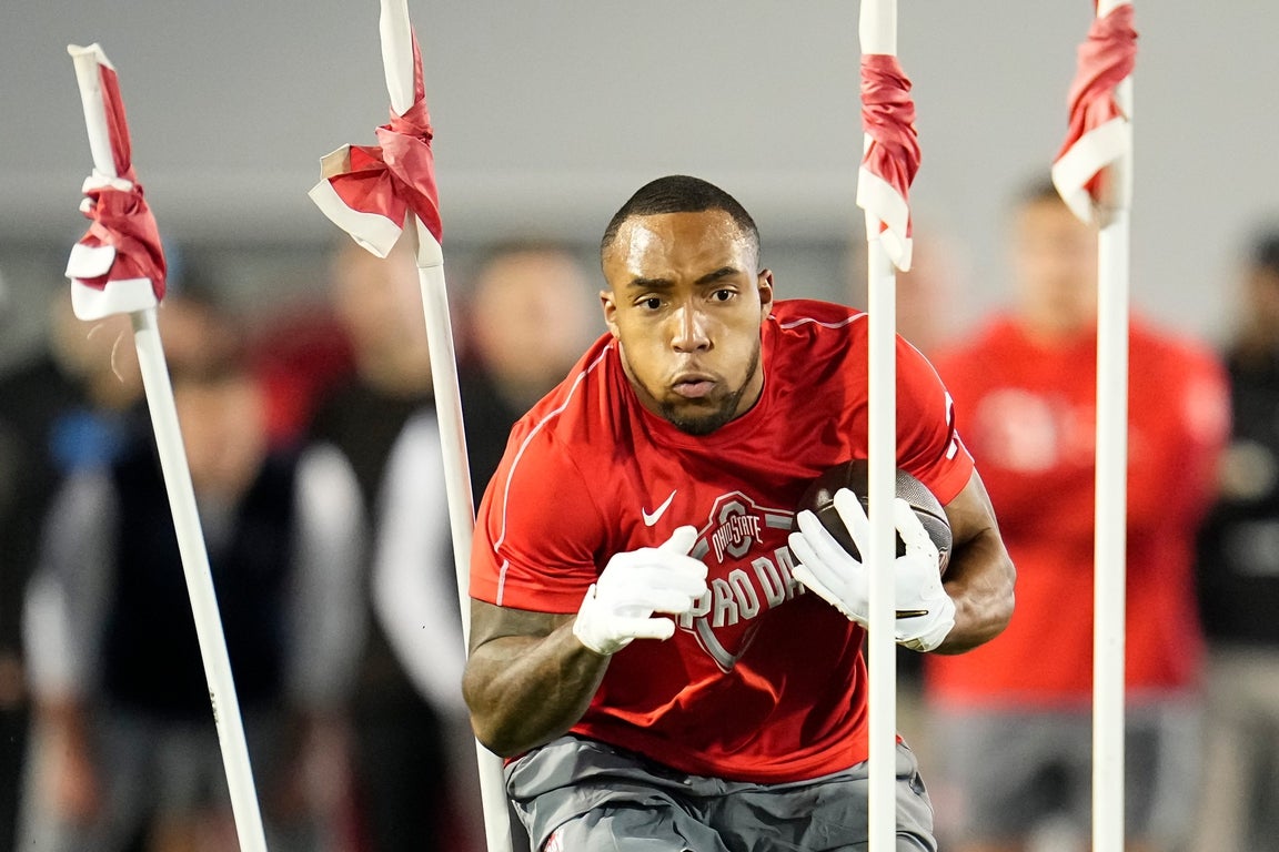 Ohio State Pro Day, in stunning photography