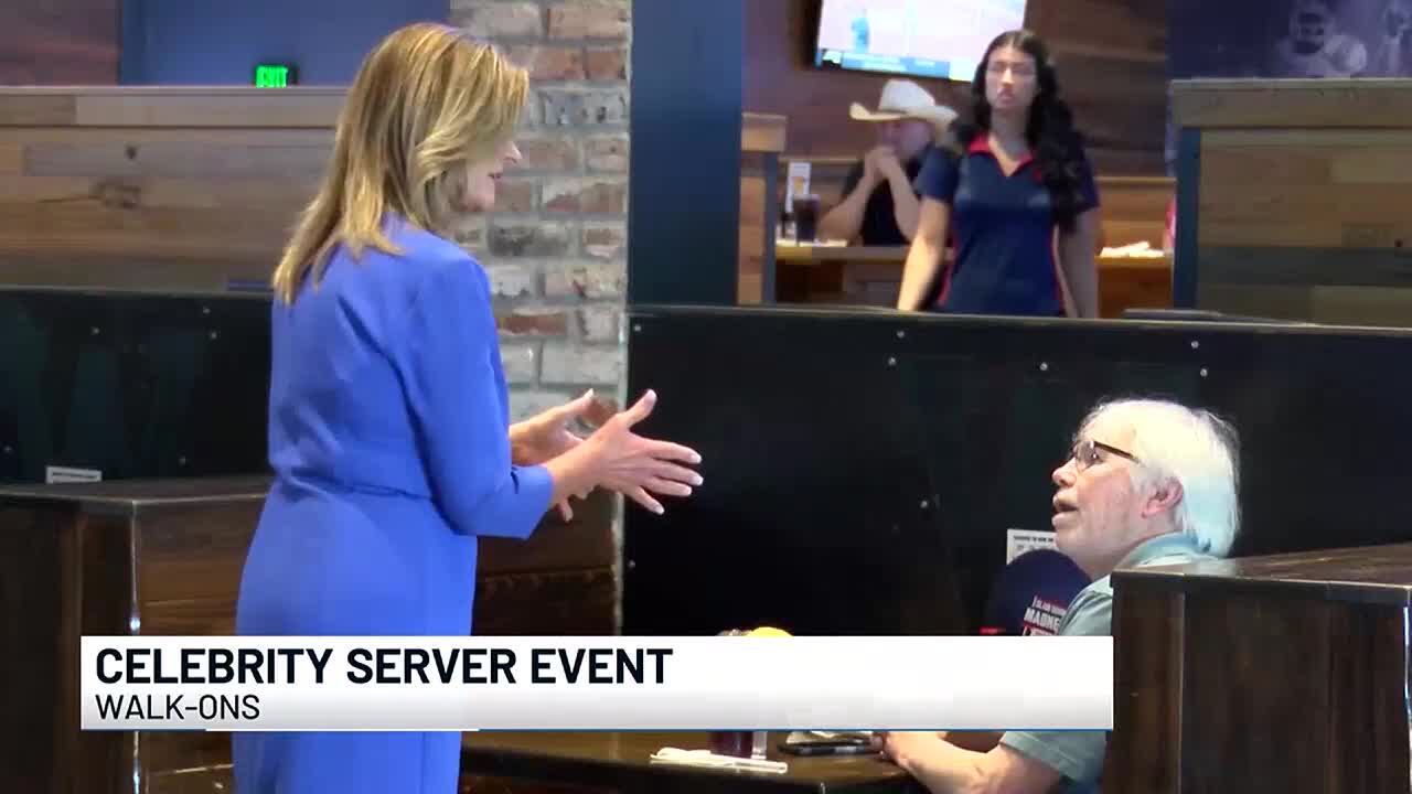 KPLC team raises money with ‘Celebrity Server’ event at Walk-Ons